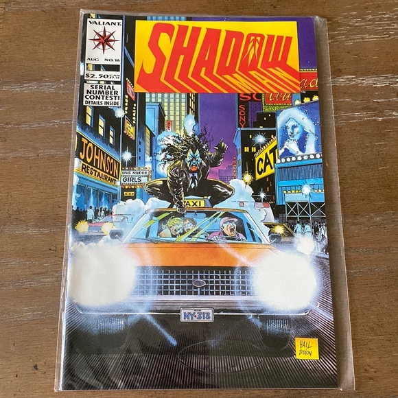 Valiant | Accessories | Original Sealed Shadow Valiant Comic Book ...